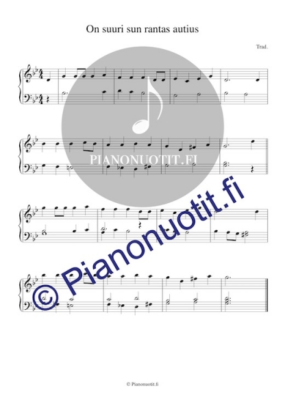 Pianonuotit.fi – kaikki nuotit! - 39 suosikkinuottia PDF-muodossa